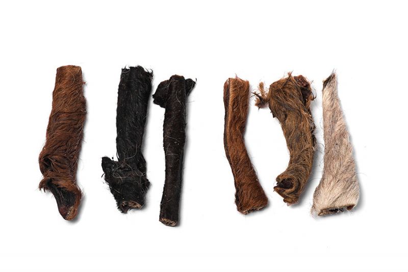 Beef masks with hair